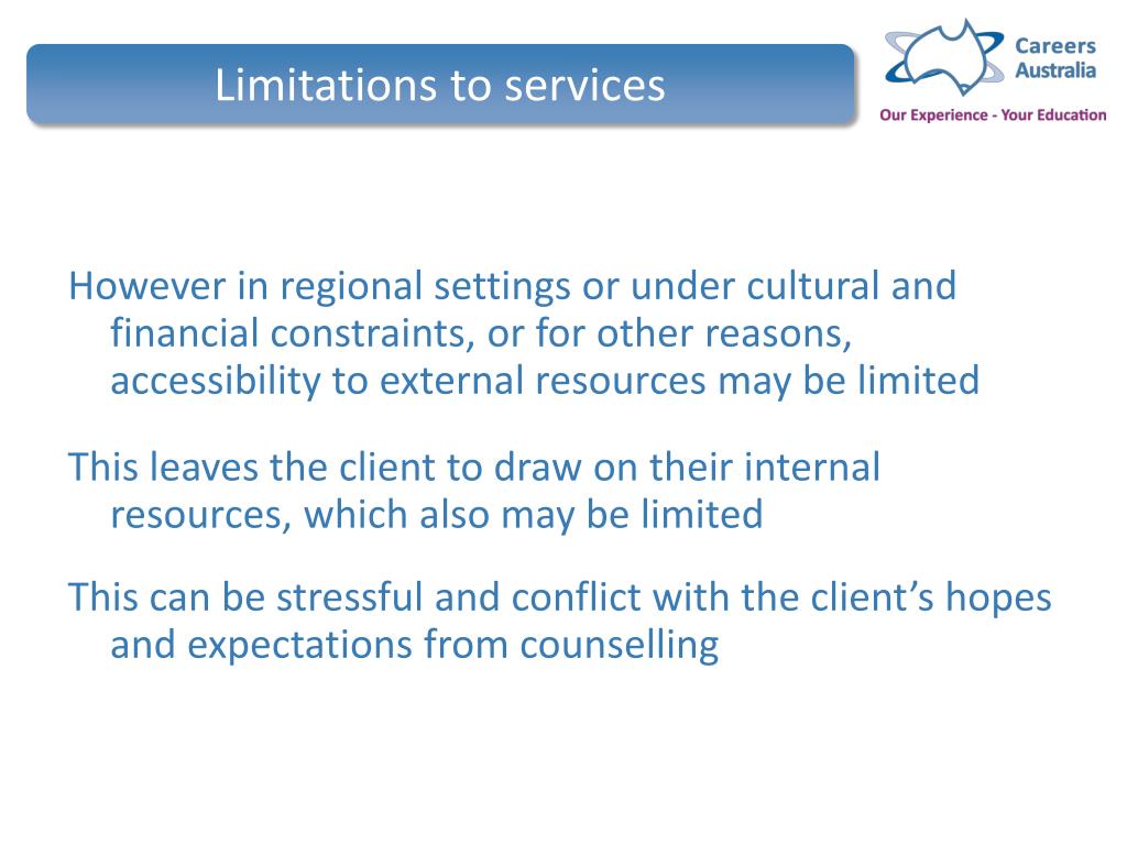 PPT - CHCCSL503B Facilitate the counselling relationship # 4: Monitor ...