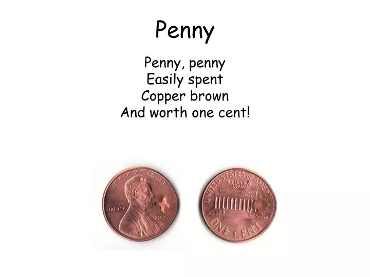 PPT - Penny PowerPoint Presentation, free download - ID:2648897