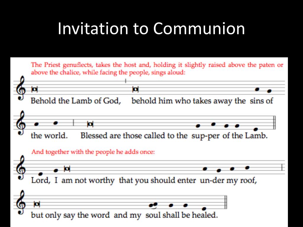 PPT - Music of the New Missal: The New ICEL Chants PowerPoint ...