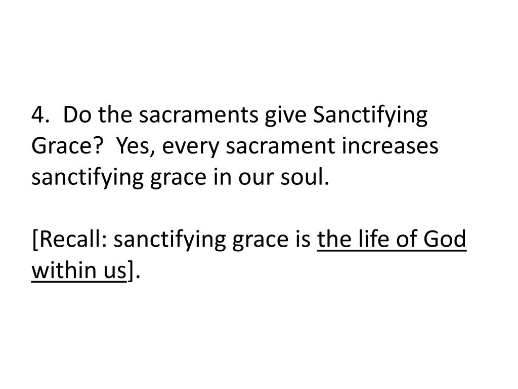 PPT - 2. Define “ Sacrament ”: “ An outward sign instituted by Christ ...