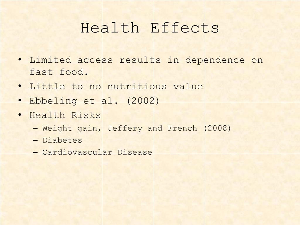 PPT - Food Deserts in the United States PowerPoint Presentation, free ...