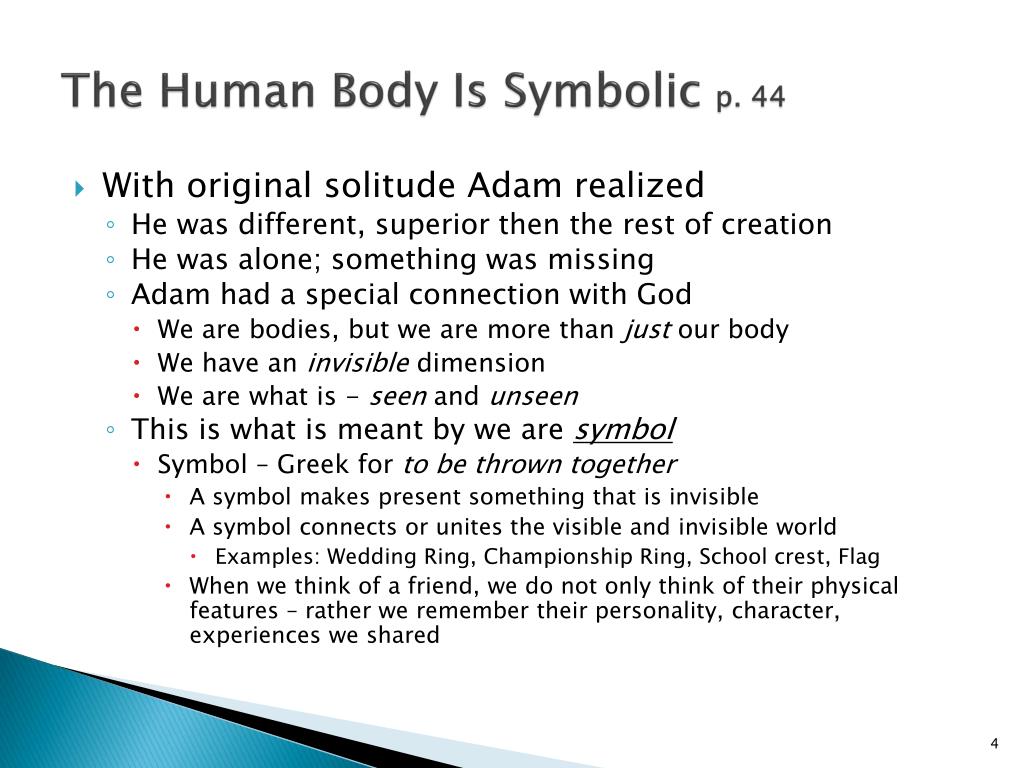 Ppt Theology Of The Body Chapter Two Powerpoint Presentation Free