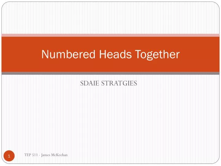 PPT - Numbered Heads Together PowerPoint Presentation, free download ...