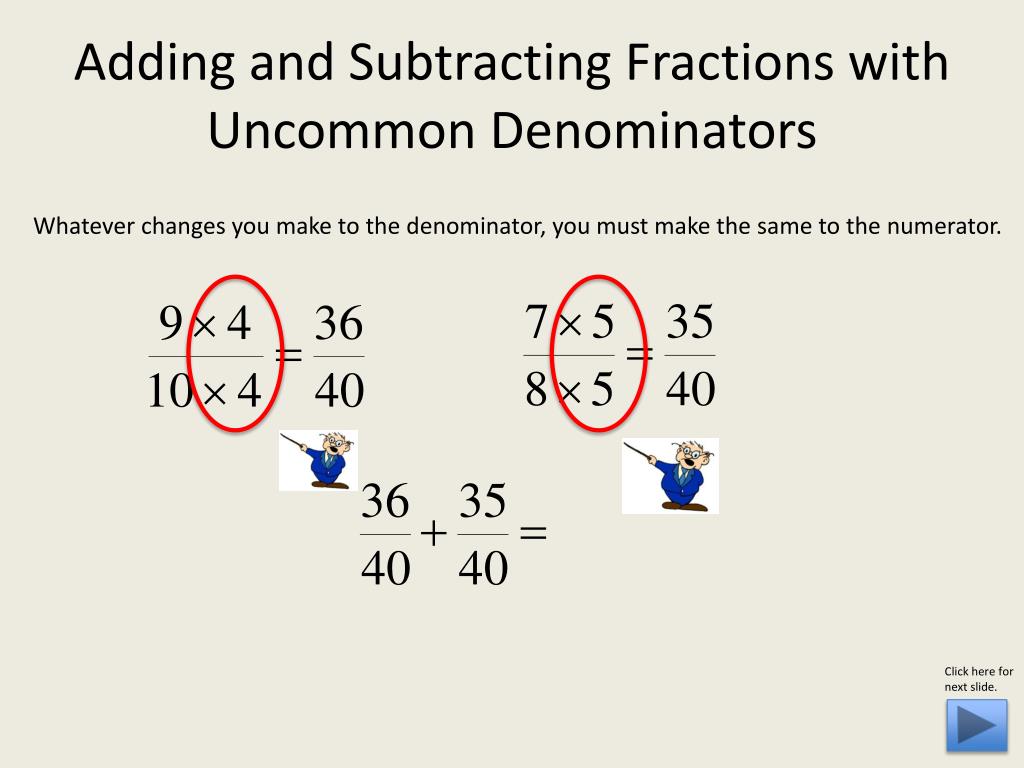 PPT Welcome To Adding Subtracting Fractions Basics PowerPoint Presentation ID 2651048