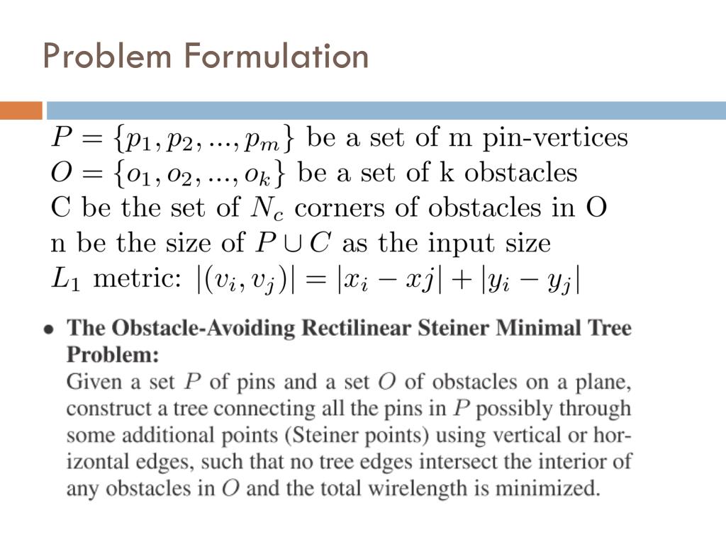 Ppt An On Log N Path Based Obstacle Avoiding Algorithm For Rectilinear Steiner Tree