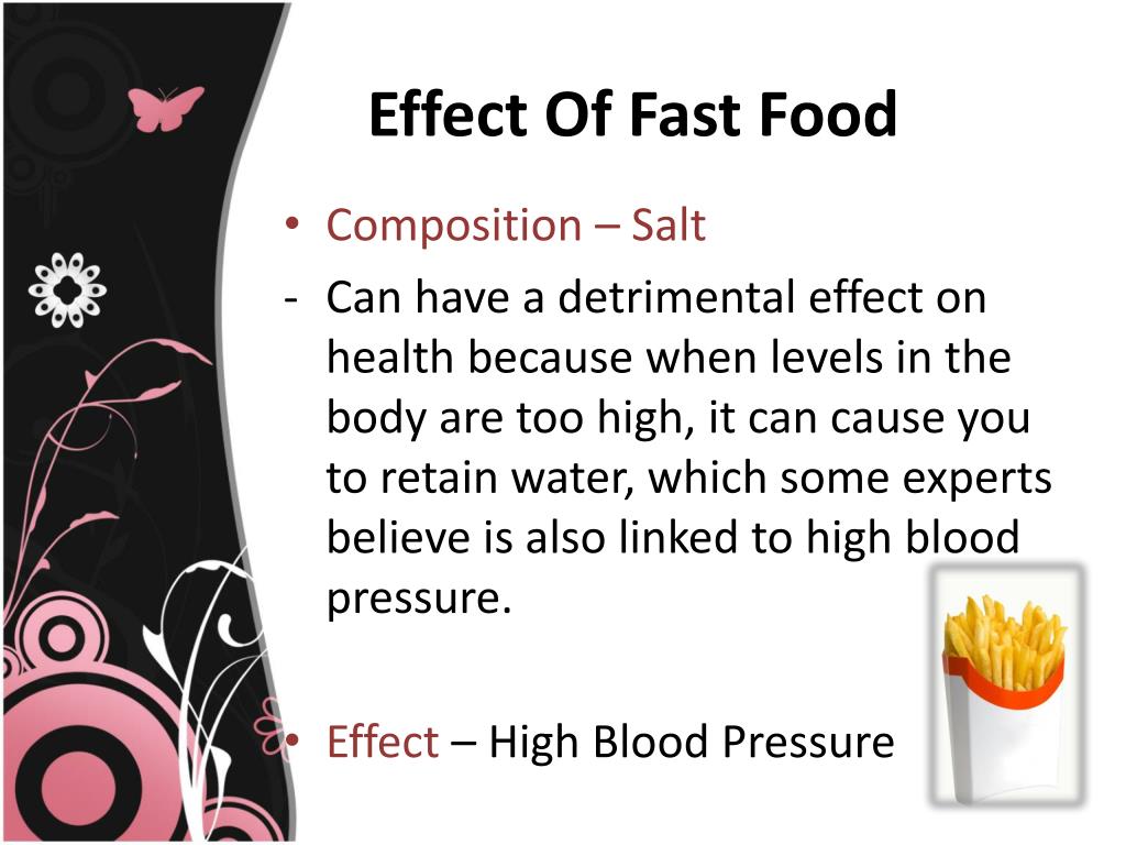 PPT - UHL2332 Academic Report Writing Title: Effects of Fast Food to ...