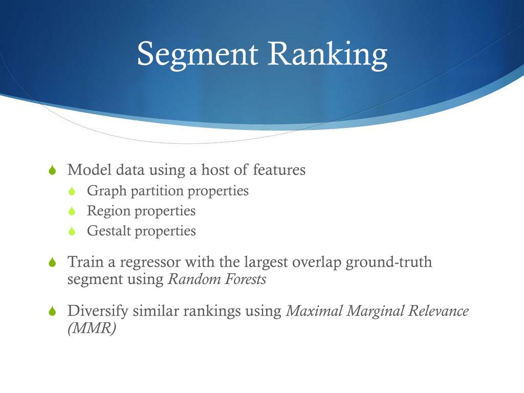 Ppt Constrained Parametric Min Cuts For Automatic Object Segmentation