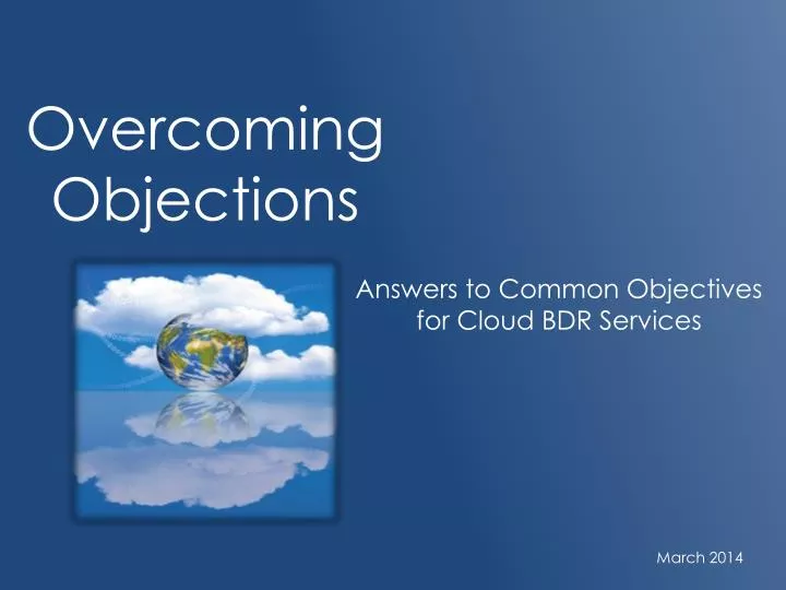 PPT - Overcoming Objections PowerPoint Presentation, free download - ID ...
