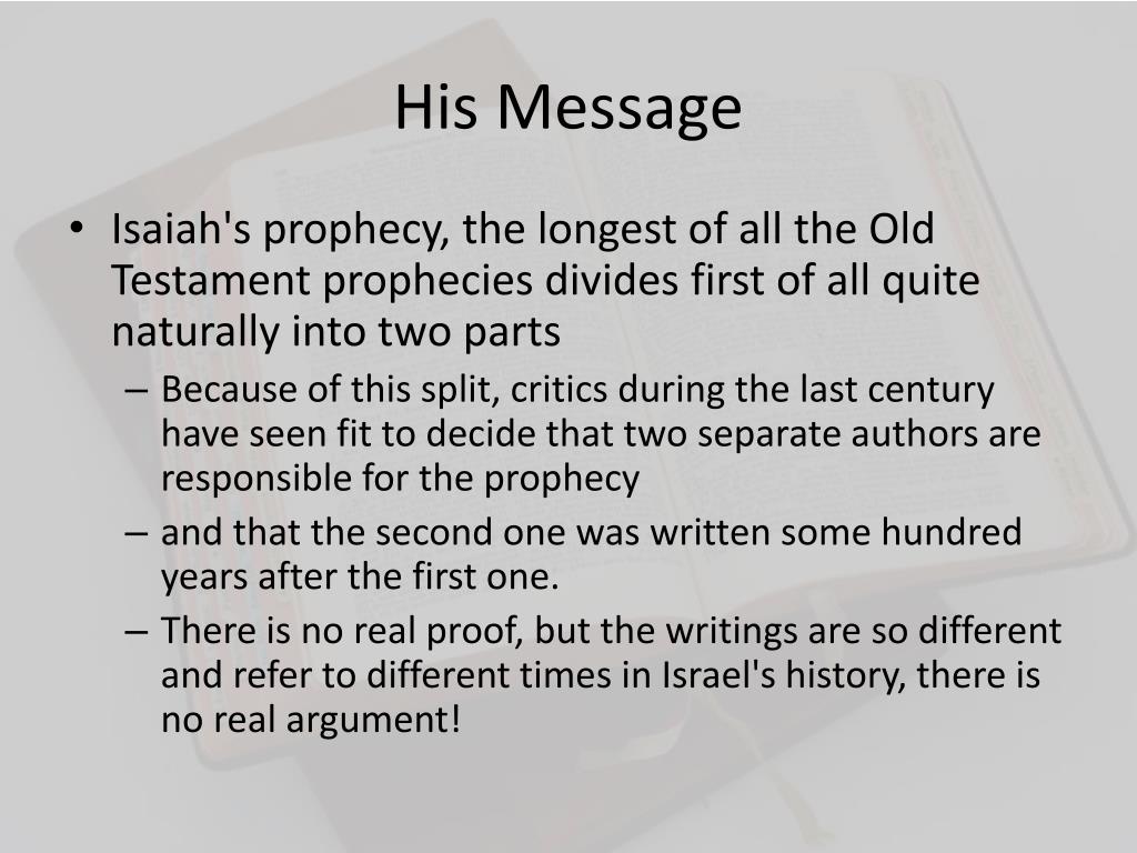 PPT - Isaiah Isaiah means "the salvation of the Lord" PowerPoint ...
