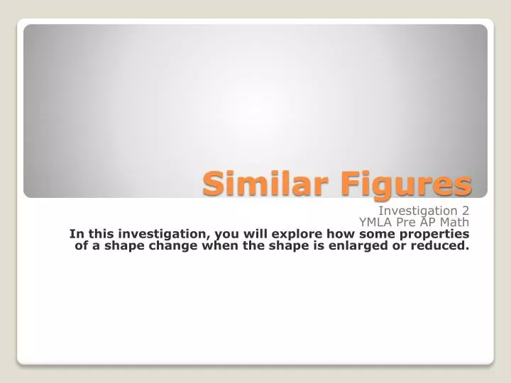 PPT - Similar Figures PowerPoint Presentation, free download - ID:2653080
