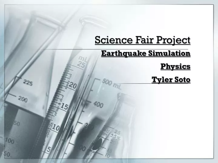 PPT - Science Fair Project PowerPoint Presentation, free download - ID ...