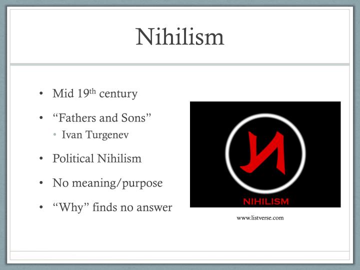 PPT - Existentialism/Nihilism PowerPoint Presentation - ID:2655056