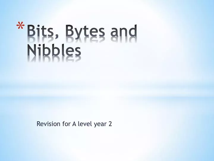 PPT - Bits, Bytes and Nibbles PowerPoint Presentation, free download ... PPT - Bits, Bytes and Nibbles PowerPoint Presentation, free download ...