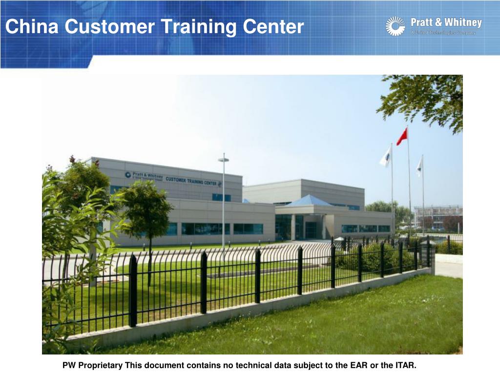 PPT - Pratt & Whitney China Customer Training Center (Huapu Aviation ...