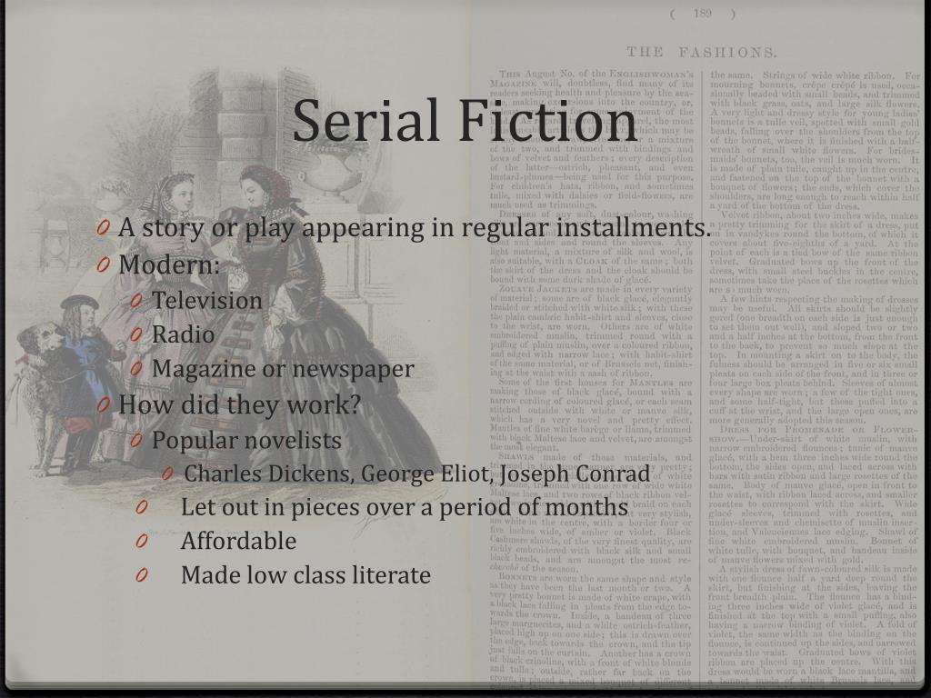 PPT - Victorian Newspapers, Journals, Ads, and Serial Fiction ...