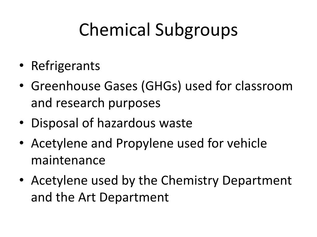 PPT - Greenhouse Gas Emissions Inventory & Recommendations for ...