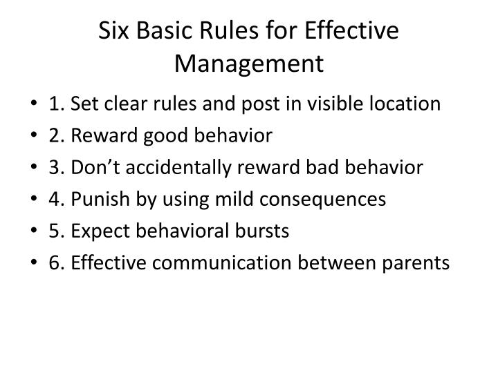 PPT - Behavior Management PowerPoint Presentation - ID:2657252