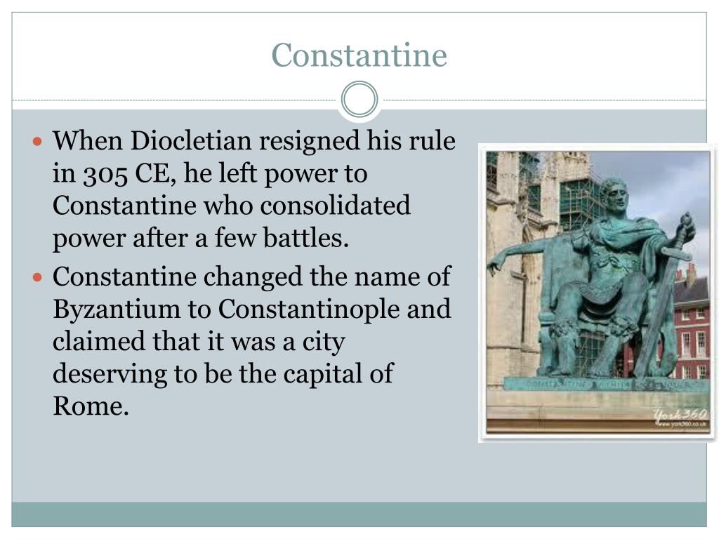 PPT - Rome: Splitting the Empire; Origins of Christianity; Omens to ...