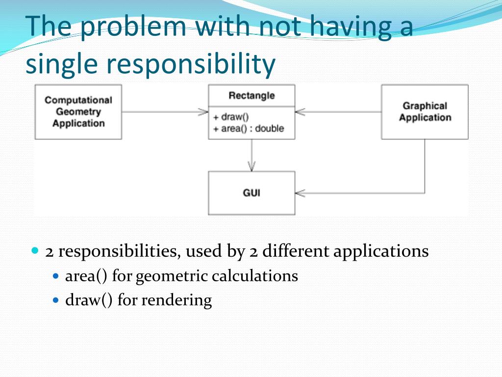 PPT - The Single Responsibility Principle (SRP) PowerPoint Presentation ... PPT - The Single Responsibility Principle (SRP) PowerPoint Presentation ...