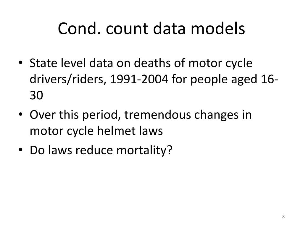 Ppt Count Data Models Powerpoint Presentation Free Download Id 2657605