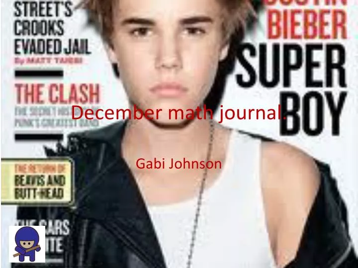 PPT - December math journal. PowerPoint Presentation, free download ...