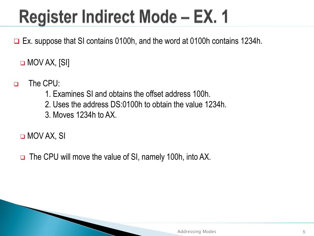 PPT - Understanding Addressing Modes in Computer Organization and ...