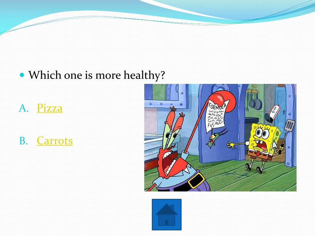 PPT - Eating Healthy and Staying Fit with Spongebob & Friends ...