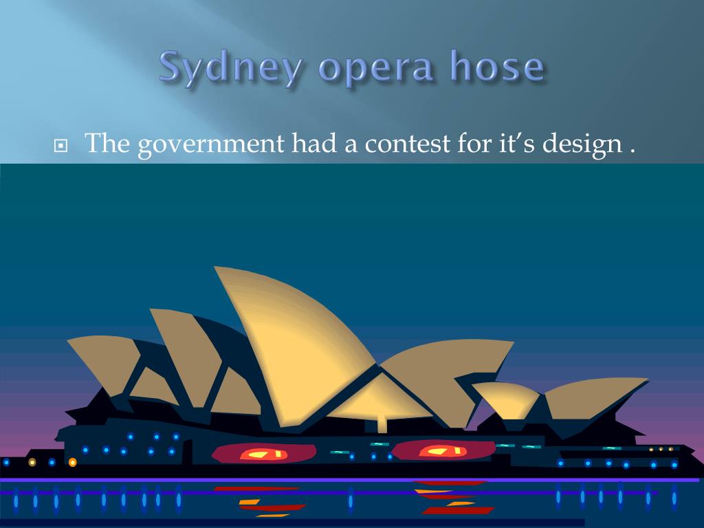 PPT - Sydney O pera House By John Mrs Kringer PowerPoint Presentation ...