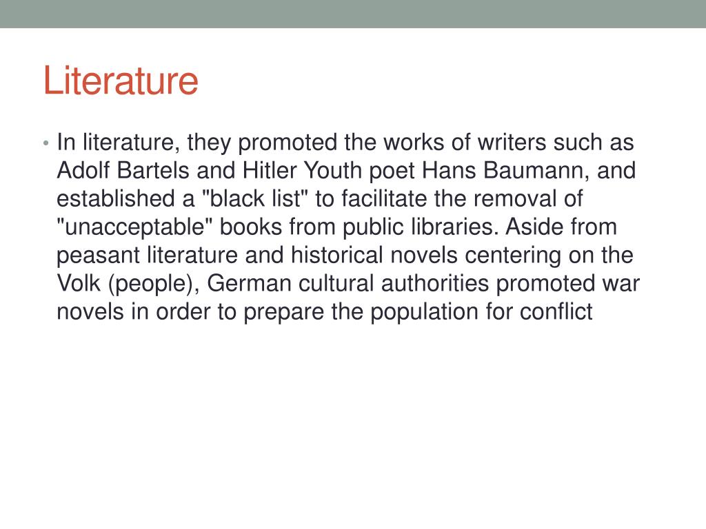 PPT - Art and Culture Nazi Germany PowerPoint Presentation, free ...