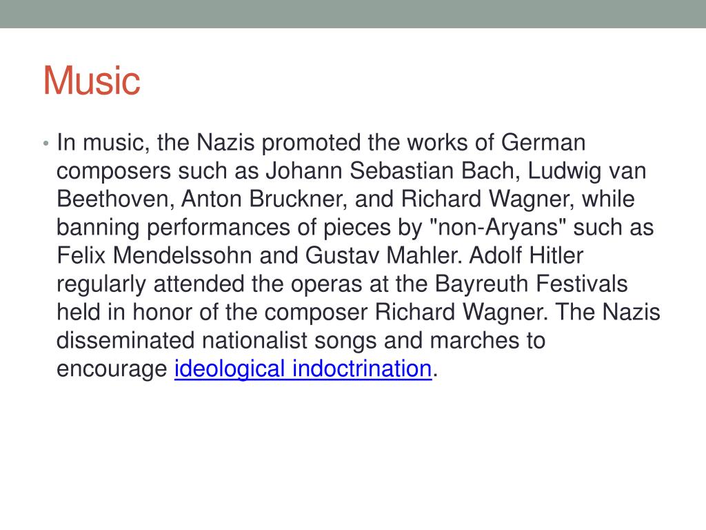 PPT - Art and Culture Nazi Germany PowerPoint Presentation, free ...
