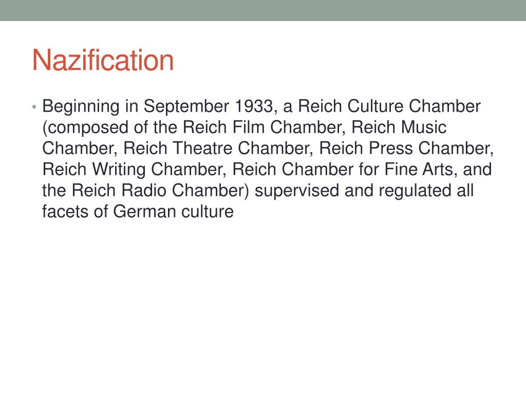 PPT - Art and Culture Nazi Germany PowerPoint Presentation, free ...