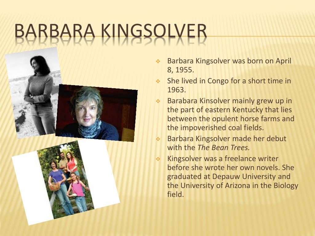 PPT - The Poisonwood Bible By: Barbara Kingsolver PowerPoint ...