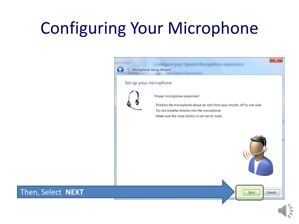 PPT - Tutorial: Configuring Your Microphone PowerPoint Presentation ... PPT - Tutorial: Configuring Your Microphone PowerPoint Presentation ...
