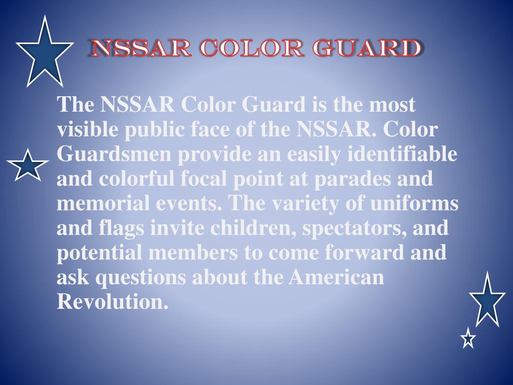 PPT - National Society Sons of the American Revolution PowerPoint ...