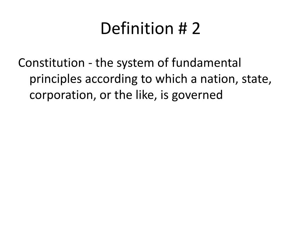 PPT - “…do ordain and establish this Constitution for the United States ...