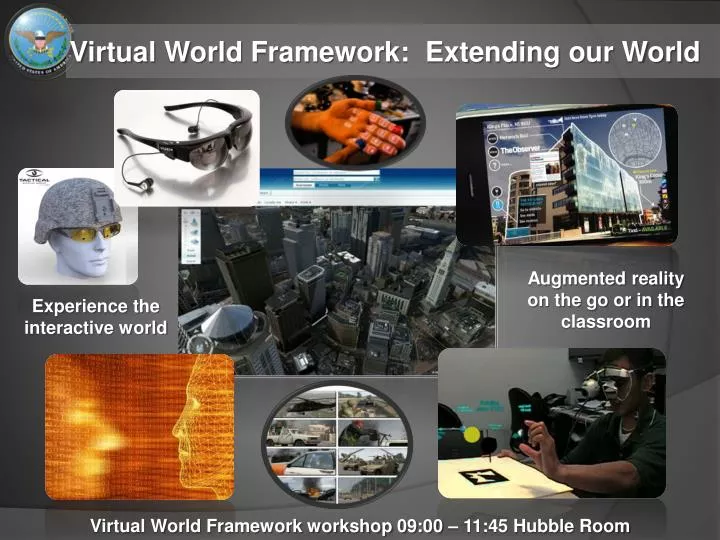 PPT - Virtual World Framework: Extending our World PowerPoint ...