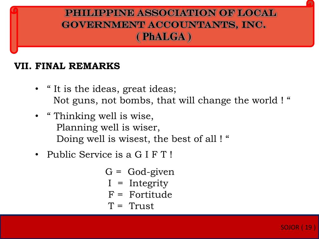 PPT - PHILIPPINE ASSOCIATION OF LOCAL GOVERNMENT ACCOUNTANTS, INC ...
