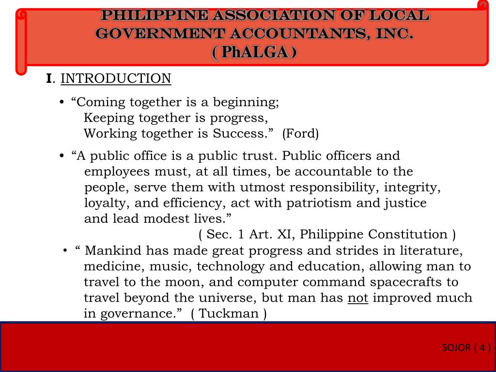 PPT - PHILIPPINE ASSOCIATION OF LOCAL GOVERNMENT ACCOUNTANTS, INC ...