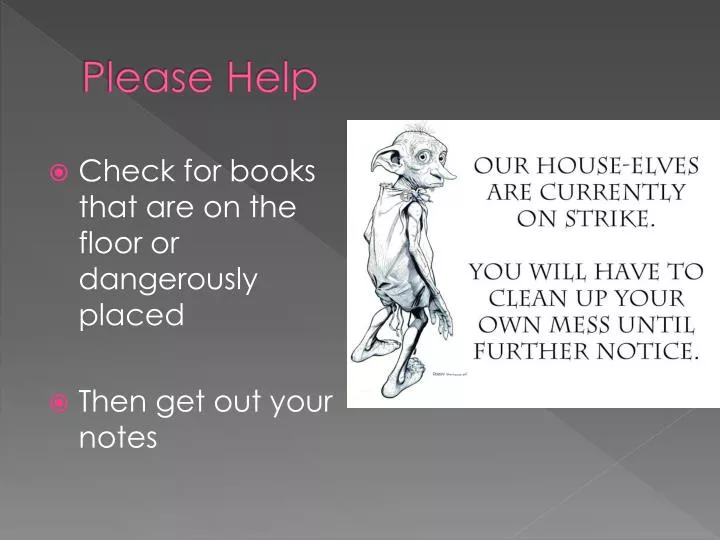 PPT - Please Help PowerPoint Presentation, free download - ID:2664381