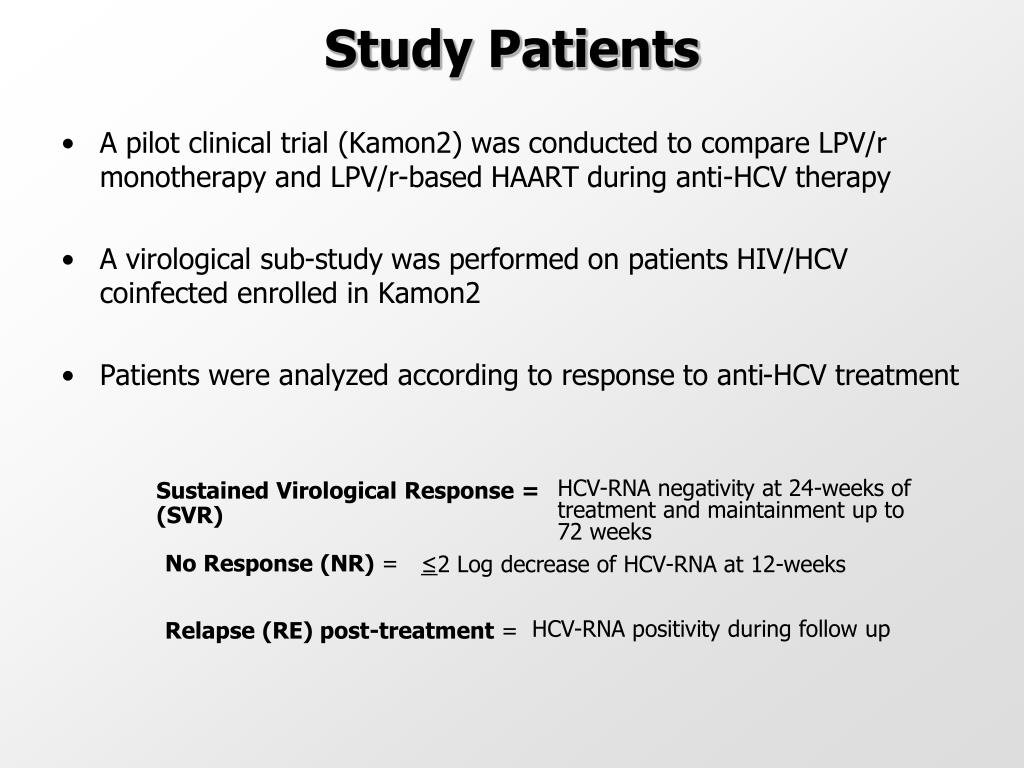 PPT - Mixed HCV Genotype Infection and Response to anti-HCV treatment ...