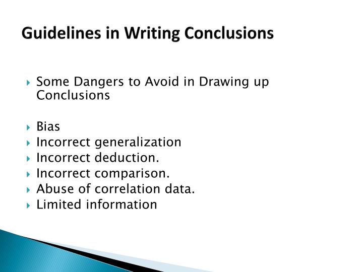 PPT - Summary of Findings, Conclusions and Recommendations PowerPoint ...