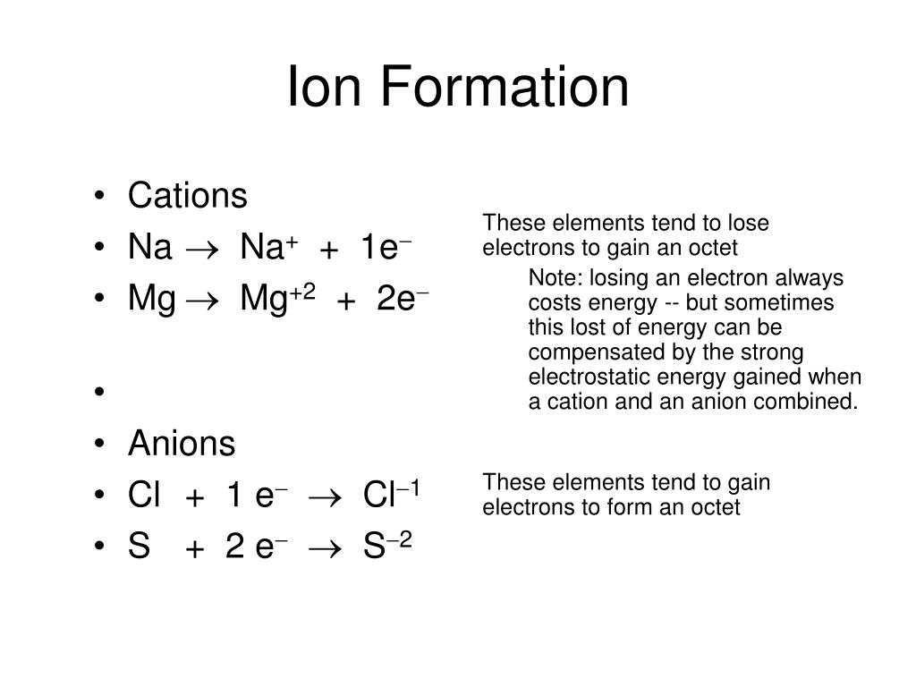 PPT - Chemical Bonds: The Formation of Compounds from Atoms PowerPoint ...