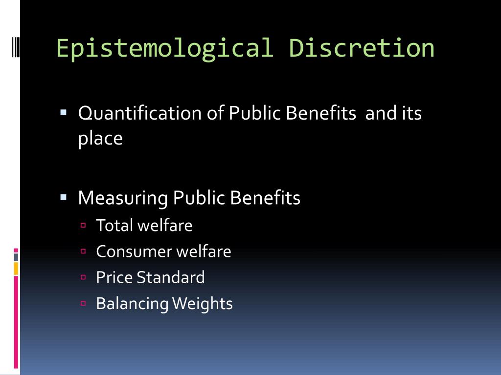 PPT - Four Types OF DISCRETION 23 May 2012 Seminar Series University of ...