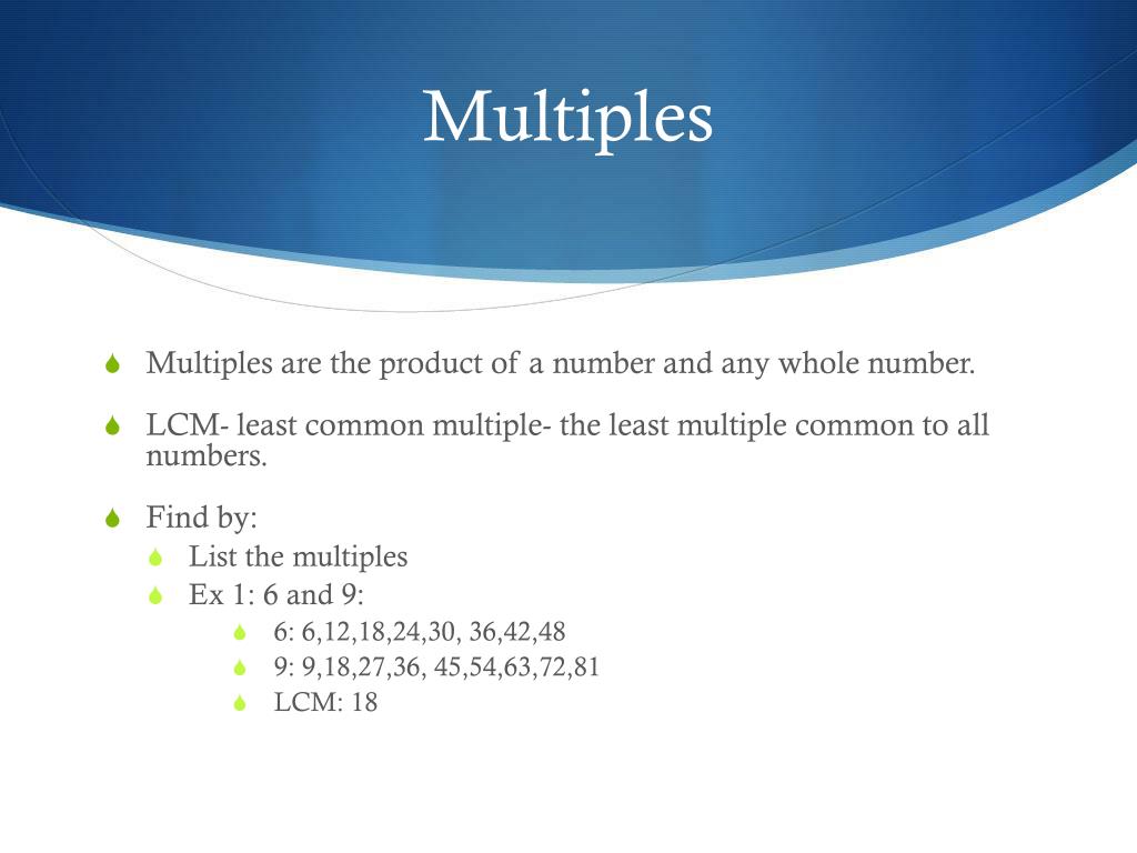 PPT - Least Common Multiples PowerPoint Presentation, free download ... PPT - Least Common Multiples PowerPoint Presentation, free download ...