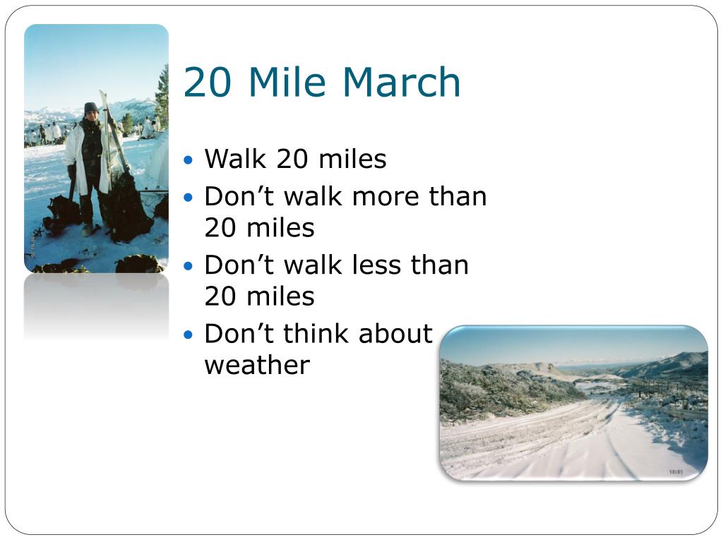 PPT - Great By Choice 20 Mile March PowerPoint Presentation, free ...