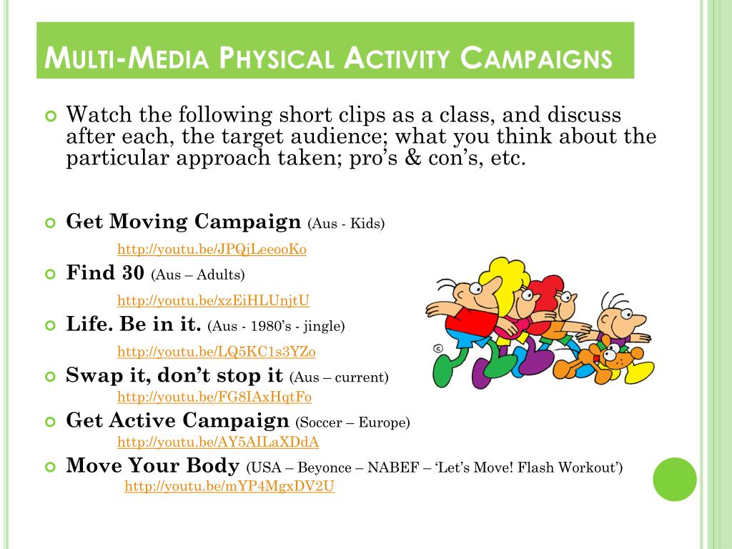 PPT - Government's Role in Promoting Physical Activity PowerPoint ...