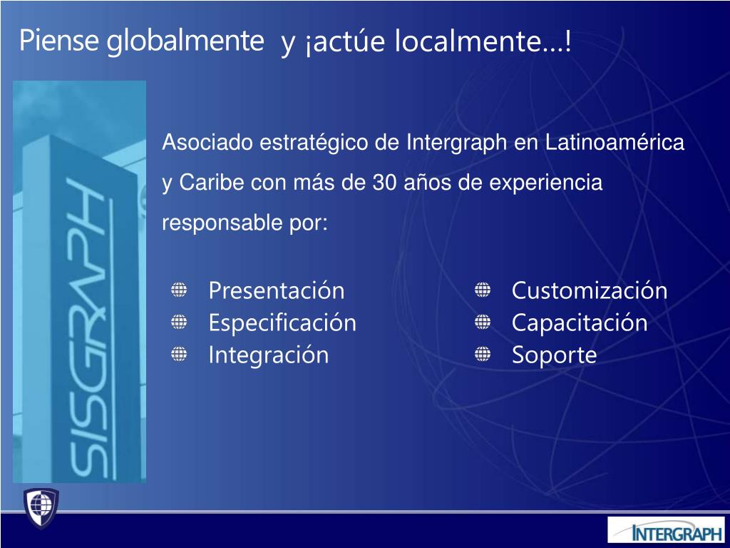 PPT - Proveyendo Inteligencia para Proteger Vida, Infraestructura y ...