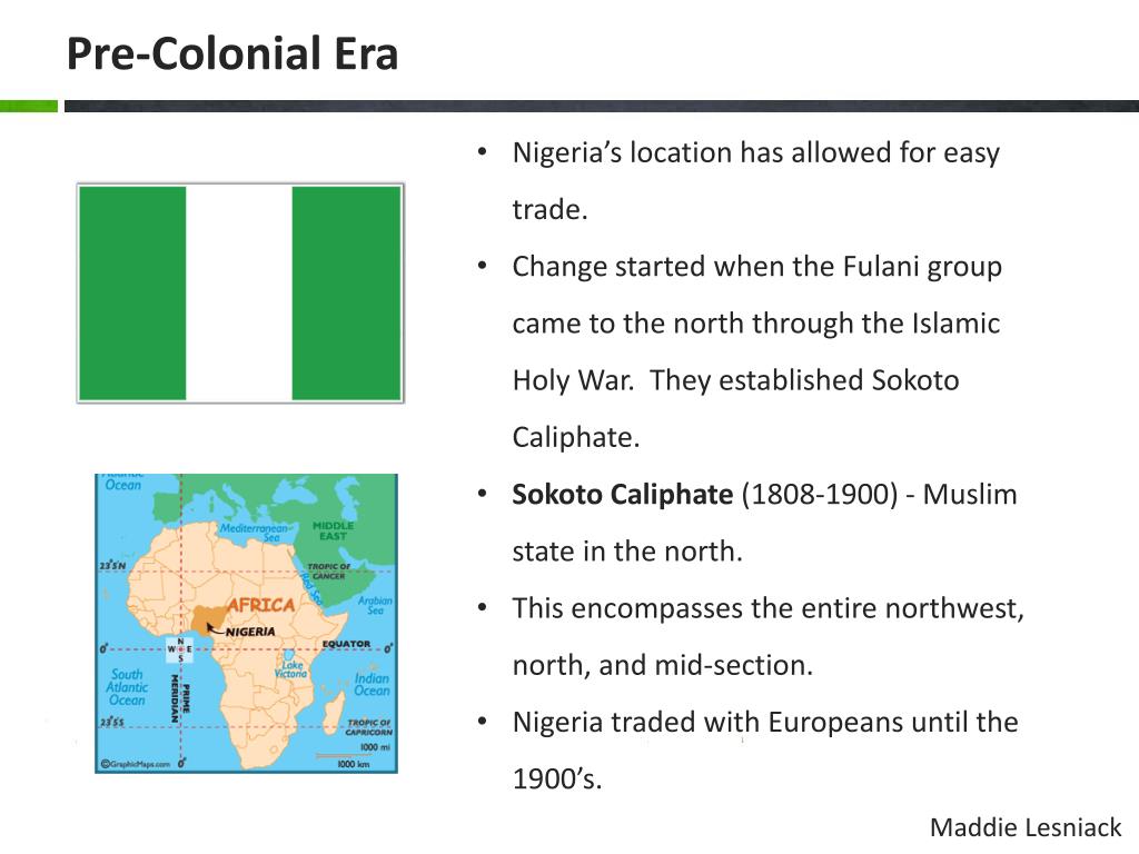 PPT - Political and Economic Changes in Nigeria (800 C.E. - Present ...