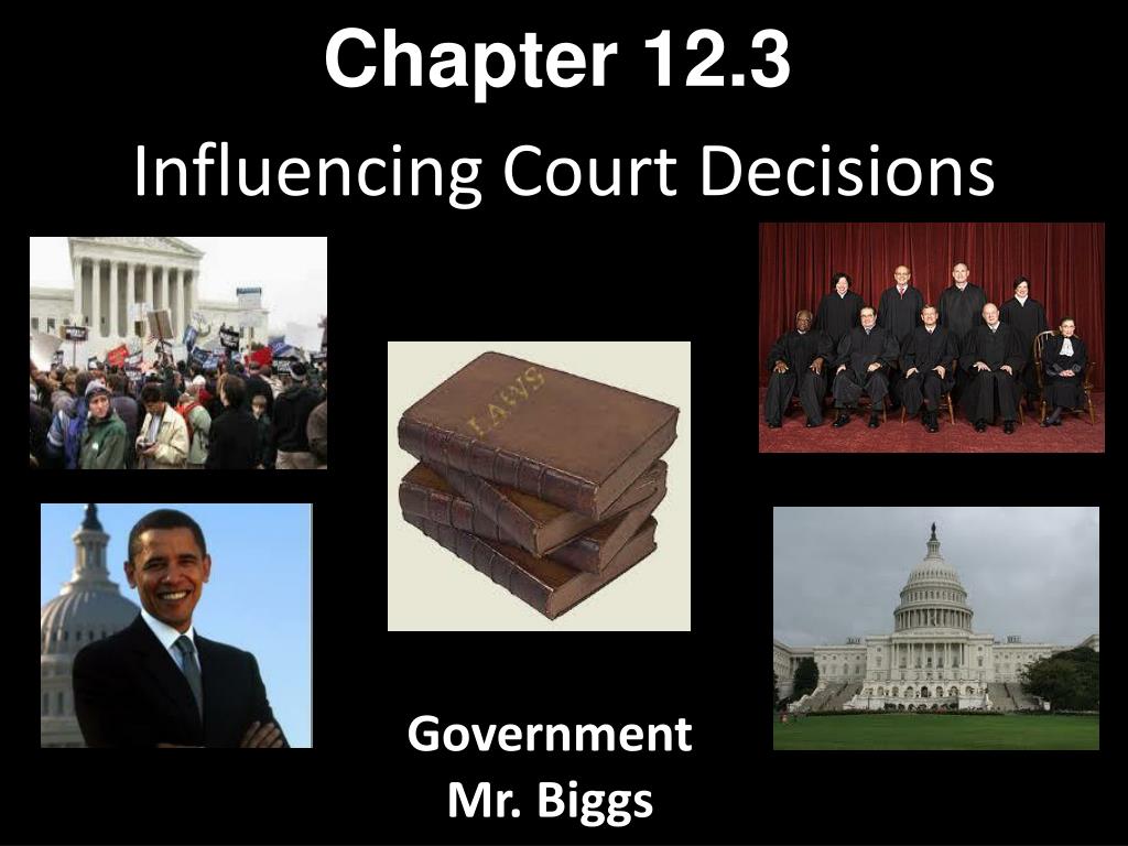 PPT - Influencing Court Decisions PowerPoint Presentation, free ...