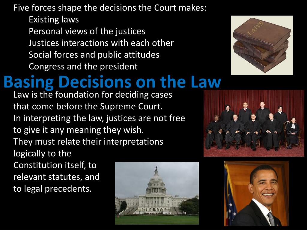 PPT - Influencing Court Decisions PowerPoint Presentation, free ...